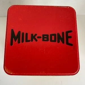 Milk-Bone | Accents | Vintage 995 English And French Tin Container For ...